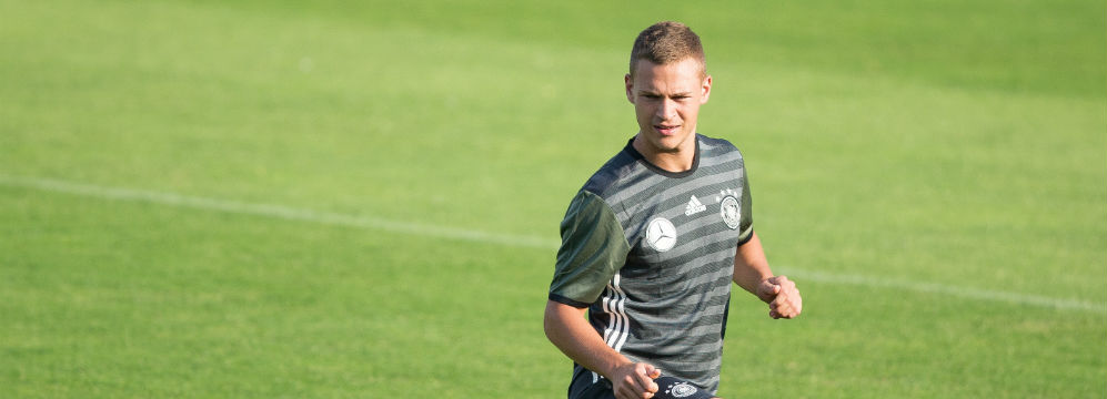 Joshua Kimmich wurde zum besten deutschen Nationalspieler 2017 gekürt