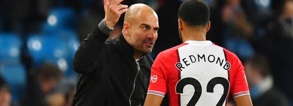 Nathan Redmond hat den "Wutausbruch" von Pep Guardiola erklärt