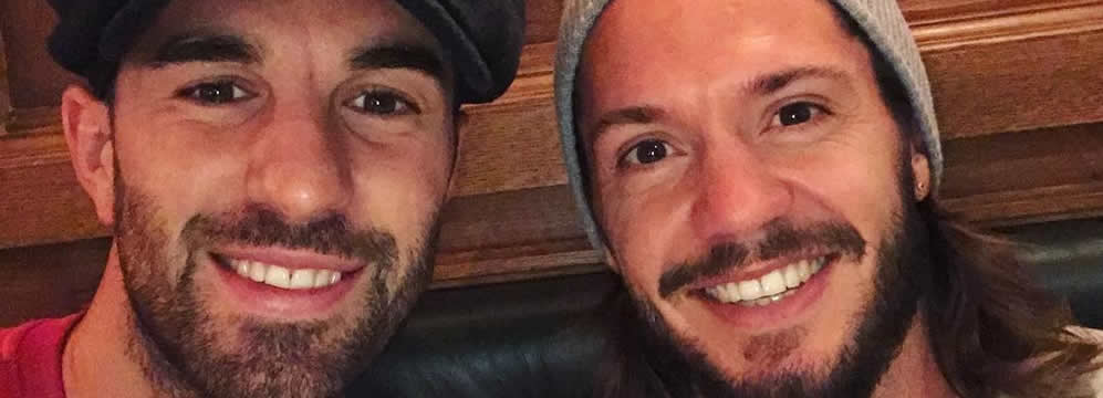 Scott Sutter traf sich in der Schweiz mit Adrian Winter