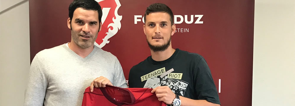 Der FC Vaduz nimmt Christopher Drazan unter Vertrag