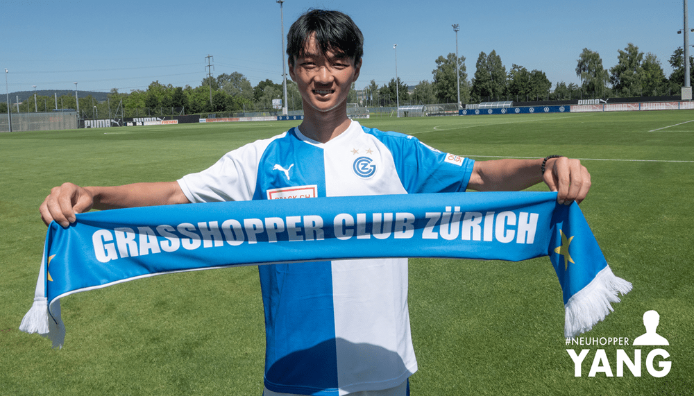 Grasshopper Club Zürich nimmt Ming-Yang Yang unter Vertrag