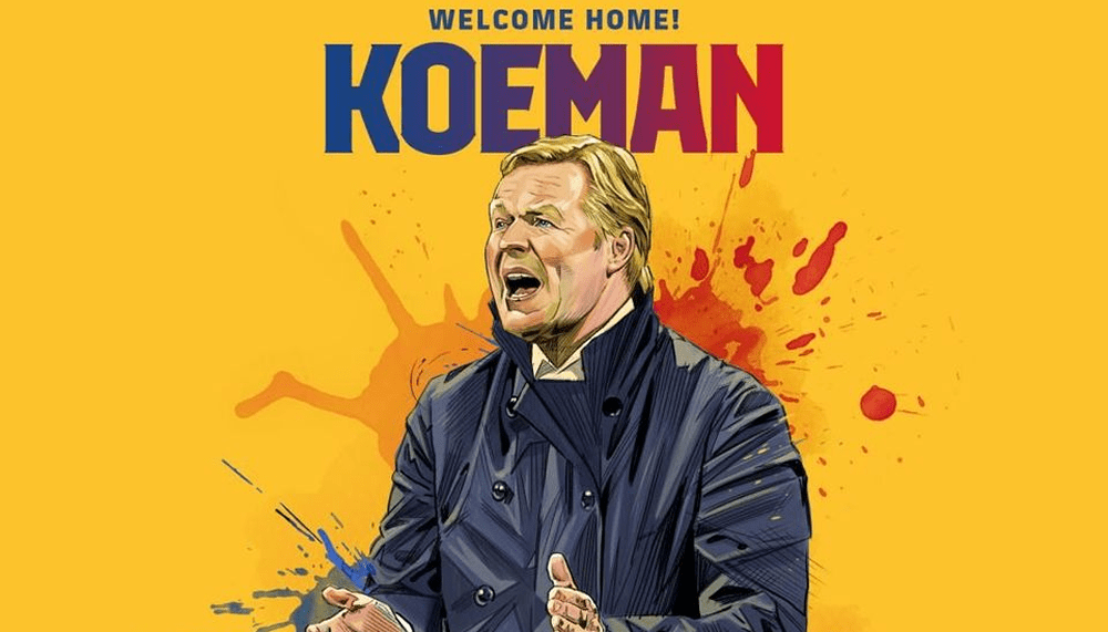 Ronald Koeman ist neuer Cheftrainer des FC Barcelona