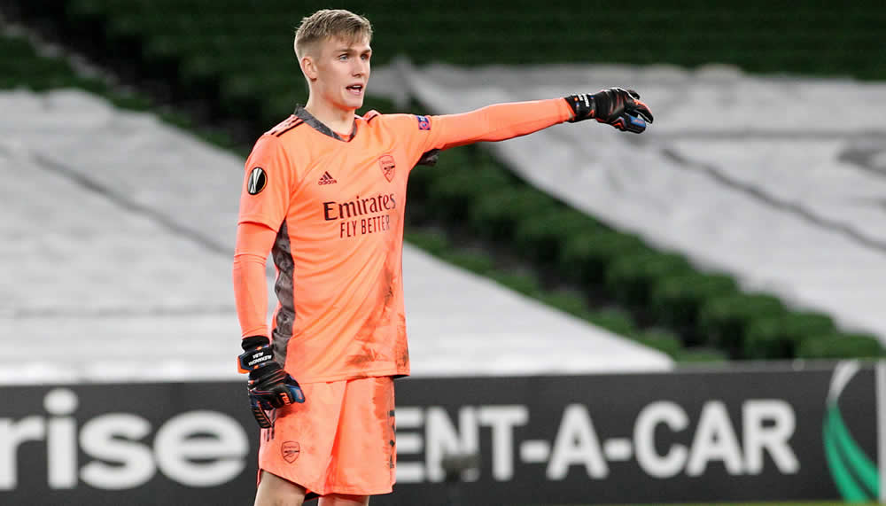 FC Arsenal scheint bereit, Alex Runarsson abzugeben