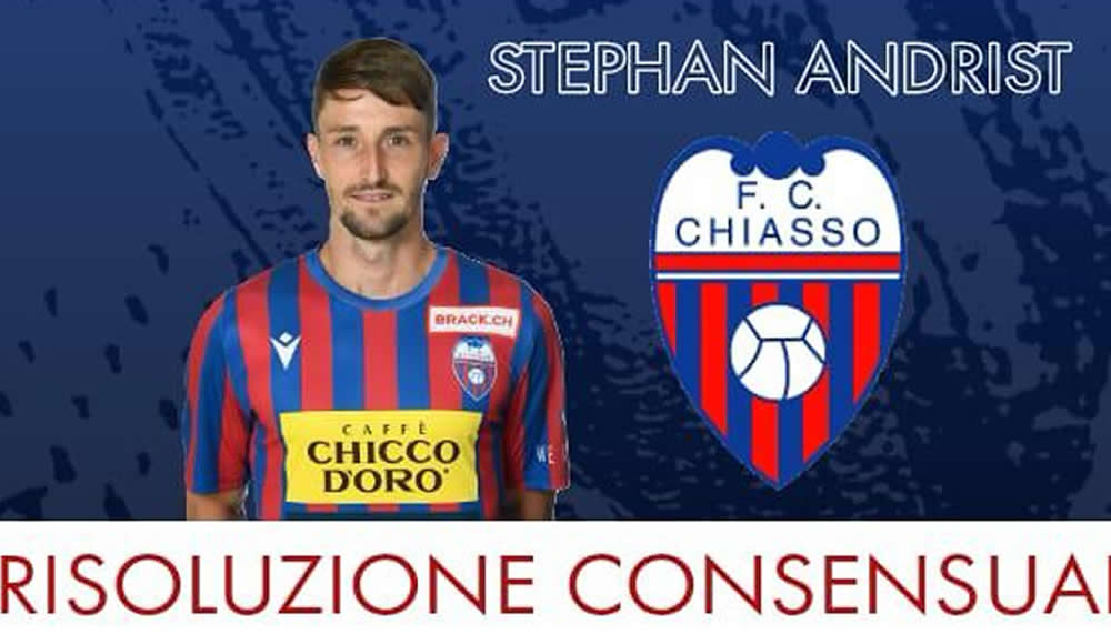 Stephan Andrist löst den Vertrag beim FC Chiasso auf
