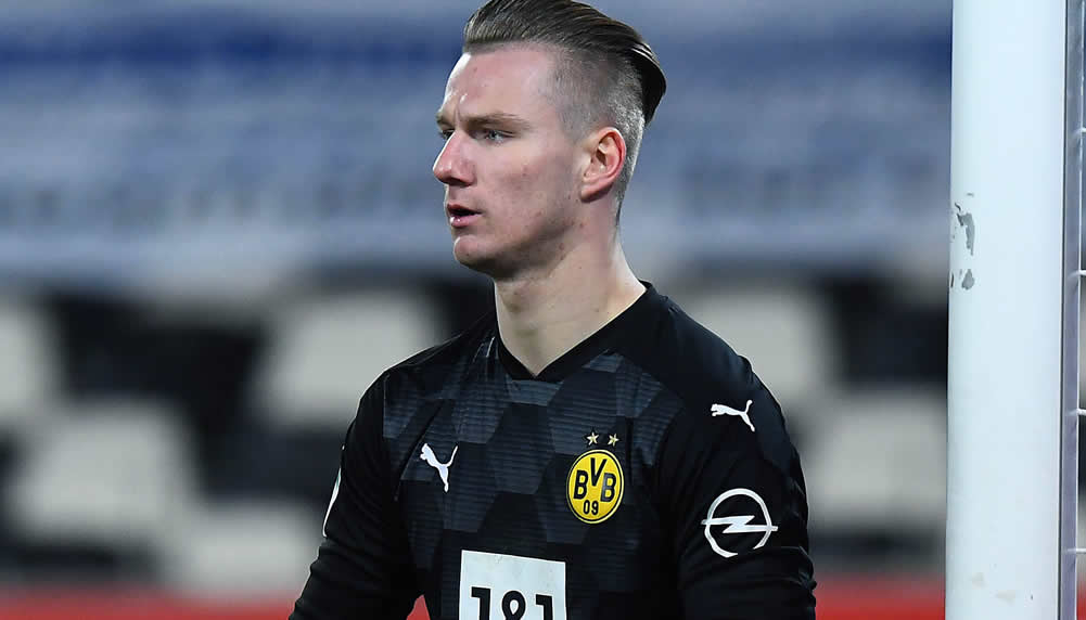 BVB-Goalie Luca Unbehaun steht vor einem ligainternen Wechsel