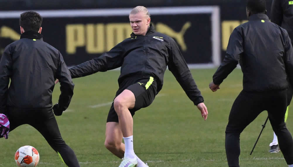 Comeback rückt näher: Erling Haaland ist zurück im Mannschaftstraining ...