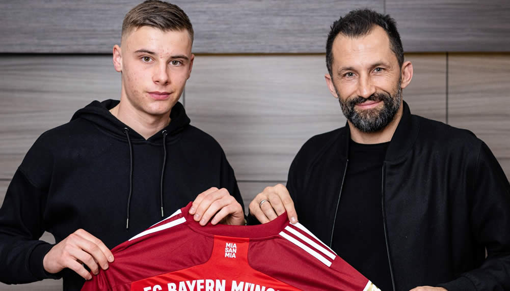 Der FC Bayern sichert sich Sturmtalent Gabriel Vidovic langfristig