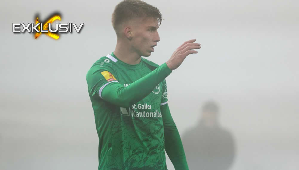 Christian Witzig empfiehlt sich beim FC St. Gallen für höhere Aufgaben