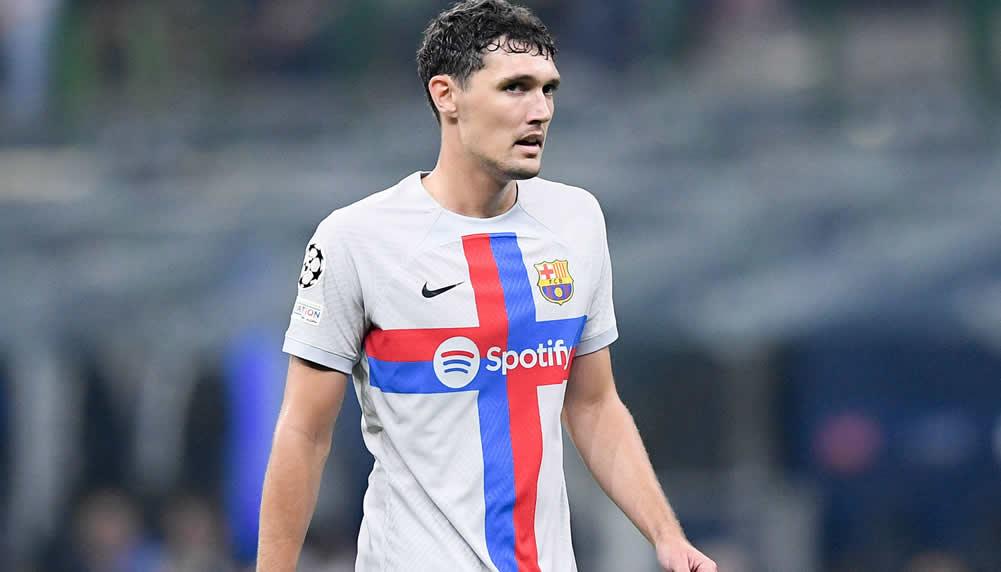 Barça-Verteidiger Andreas Christensen im Verletzungspech