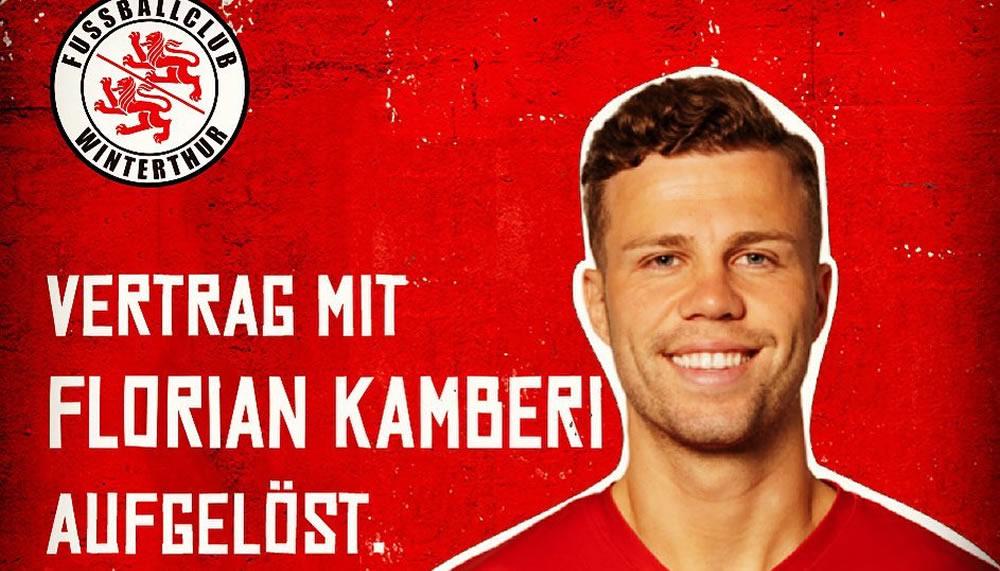 FC Winterthur löst Vertrag von Florian Kamberi auf
