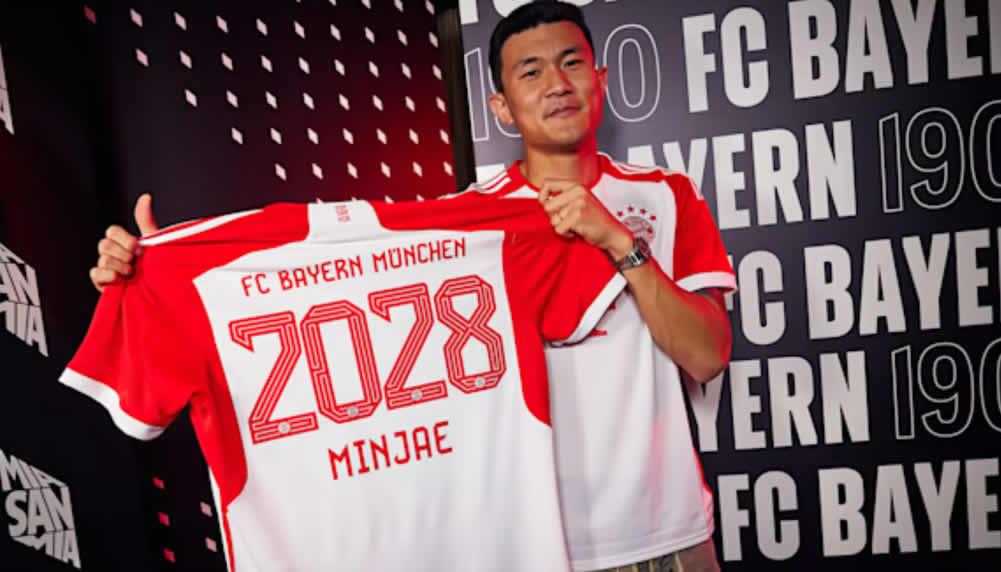 Der FC Bayern stellt Neuzugang Min-jae Kim vor