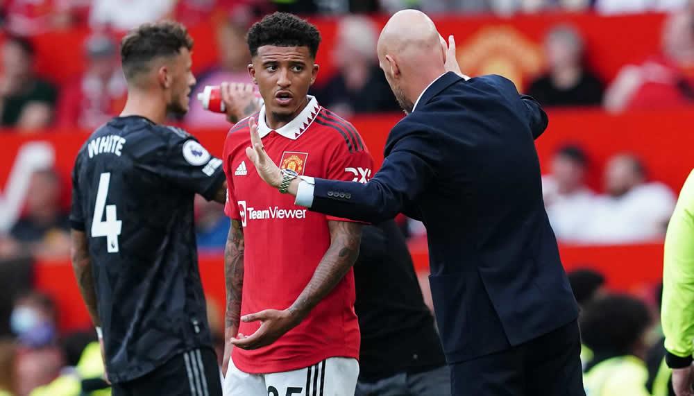 BVB oder United? Erik ten Hag spricht über Jadon Sancho