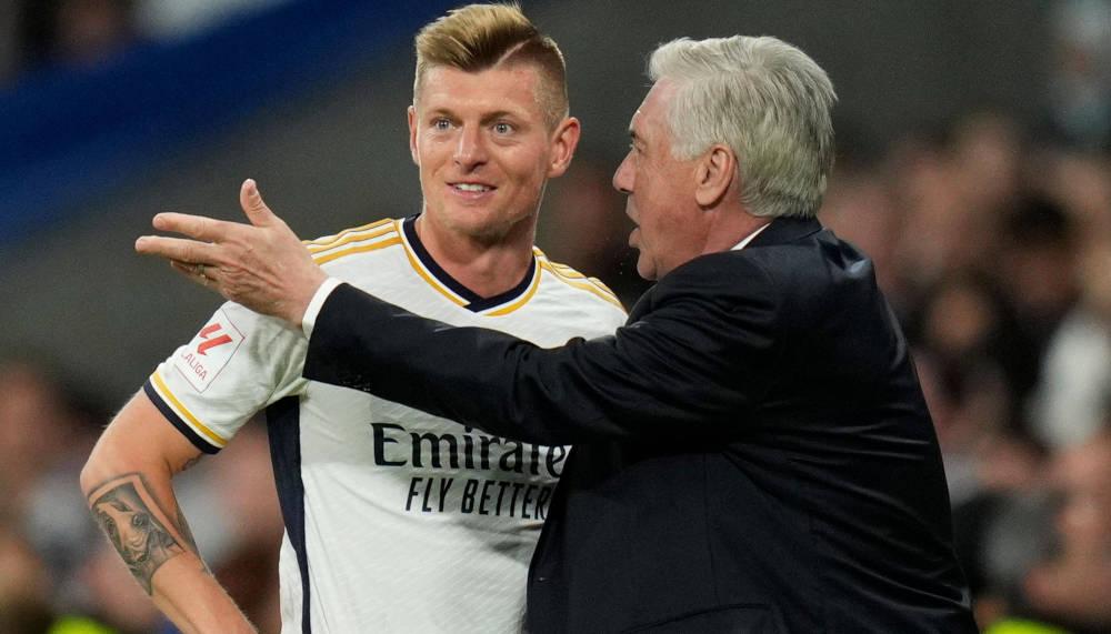 Ancelotti verabschiedet Toni Kroos mit Eier-Spruch