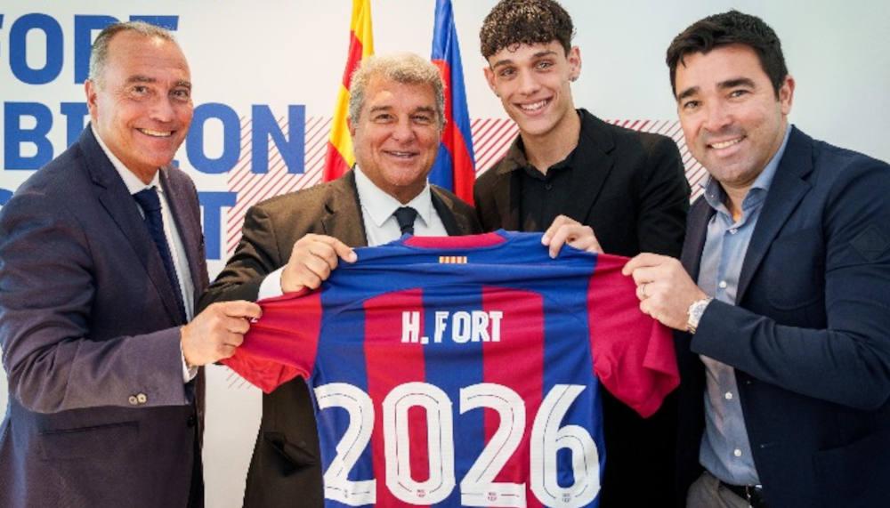 Barça verlängert mit Supertalent Héctor Fort