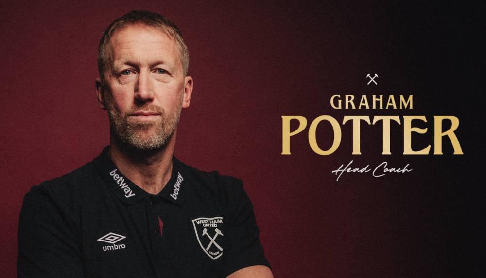 Graham Potter als neuer West Ham-Coach installiert