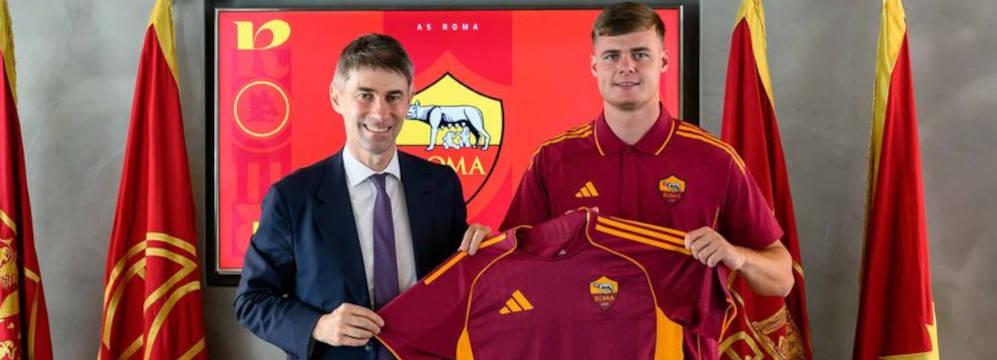 Die AS Roma verpflichtet Premier League-Stürmer Evan Ferguson