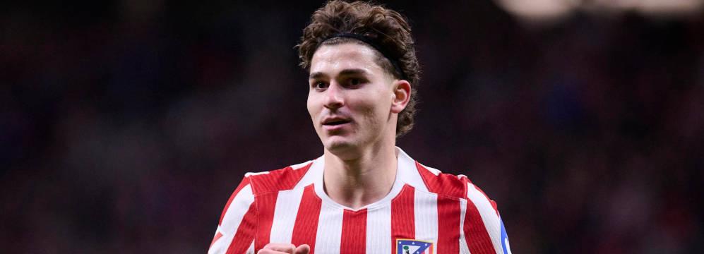 Atlético-Torjäger Julian Alvarez ist offen für einen Mega-Wechsel